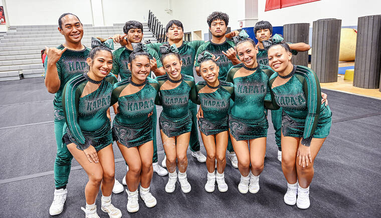Kapaa takes Kauai Interscholastic Federation cheer preseason - The ...